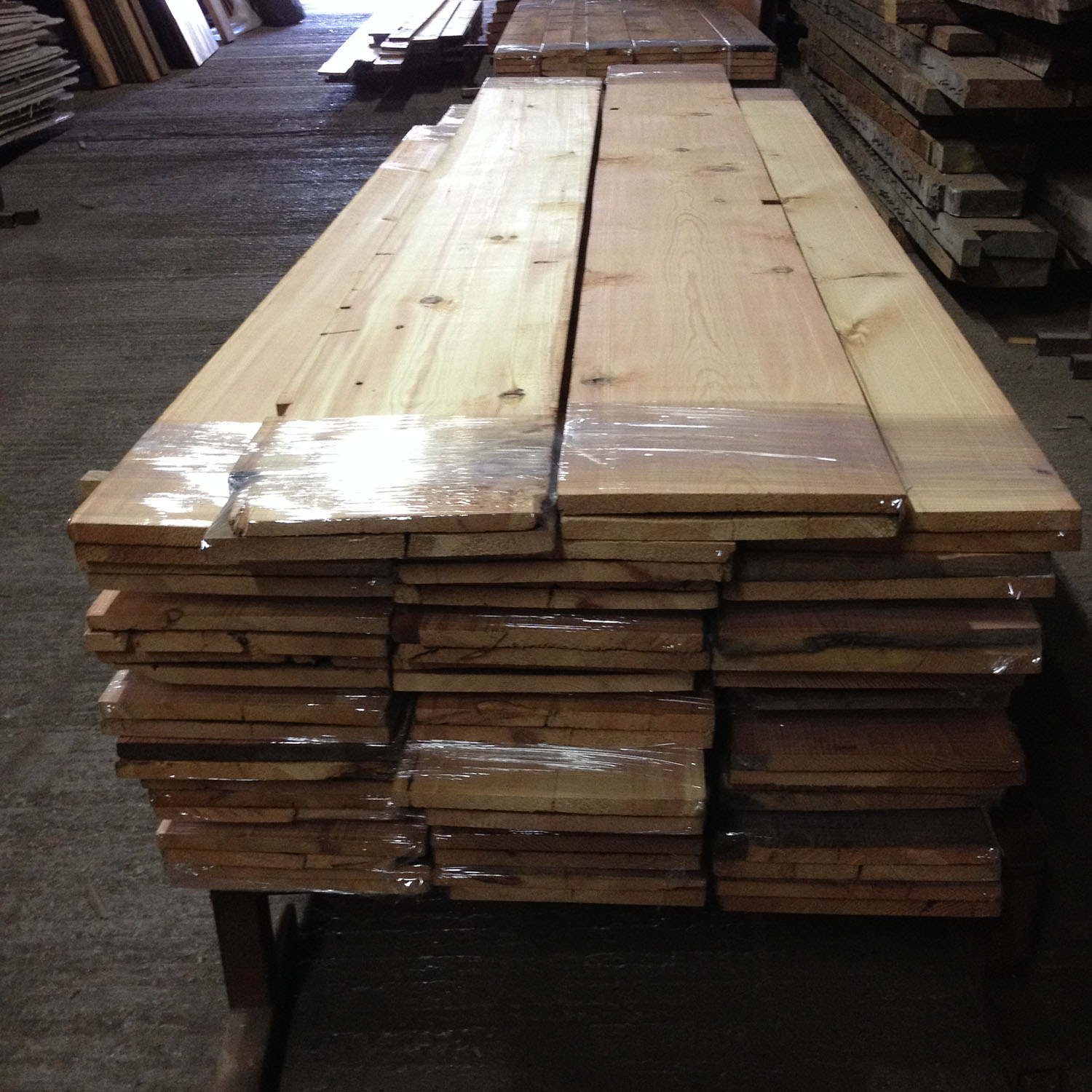 Antique Wooden Floors - Original Pine Floorboards