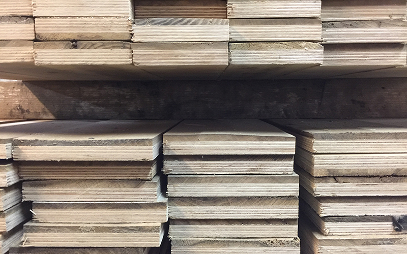 Antique Wooden Floors - Engineered Reclaimed Wide Planks